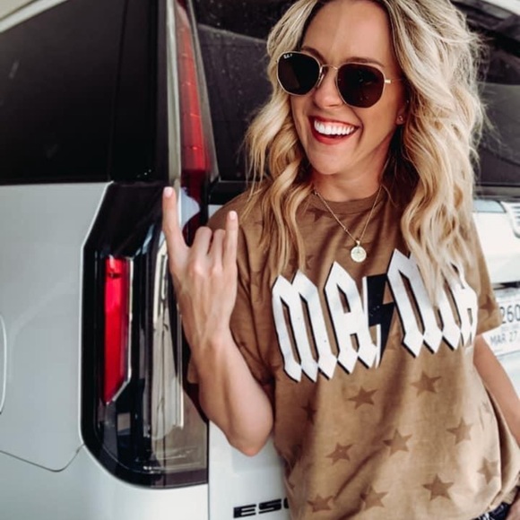 Pptx Tops Pptx Mama Lightning Bolt Tshirt Poshmark